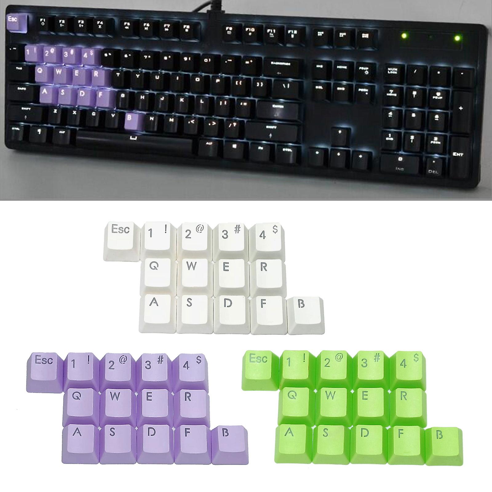 14 Keys Pbt Double Shot Keycaps Set Backlit Keycaps For Mechanical ...