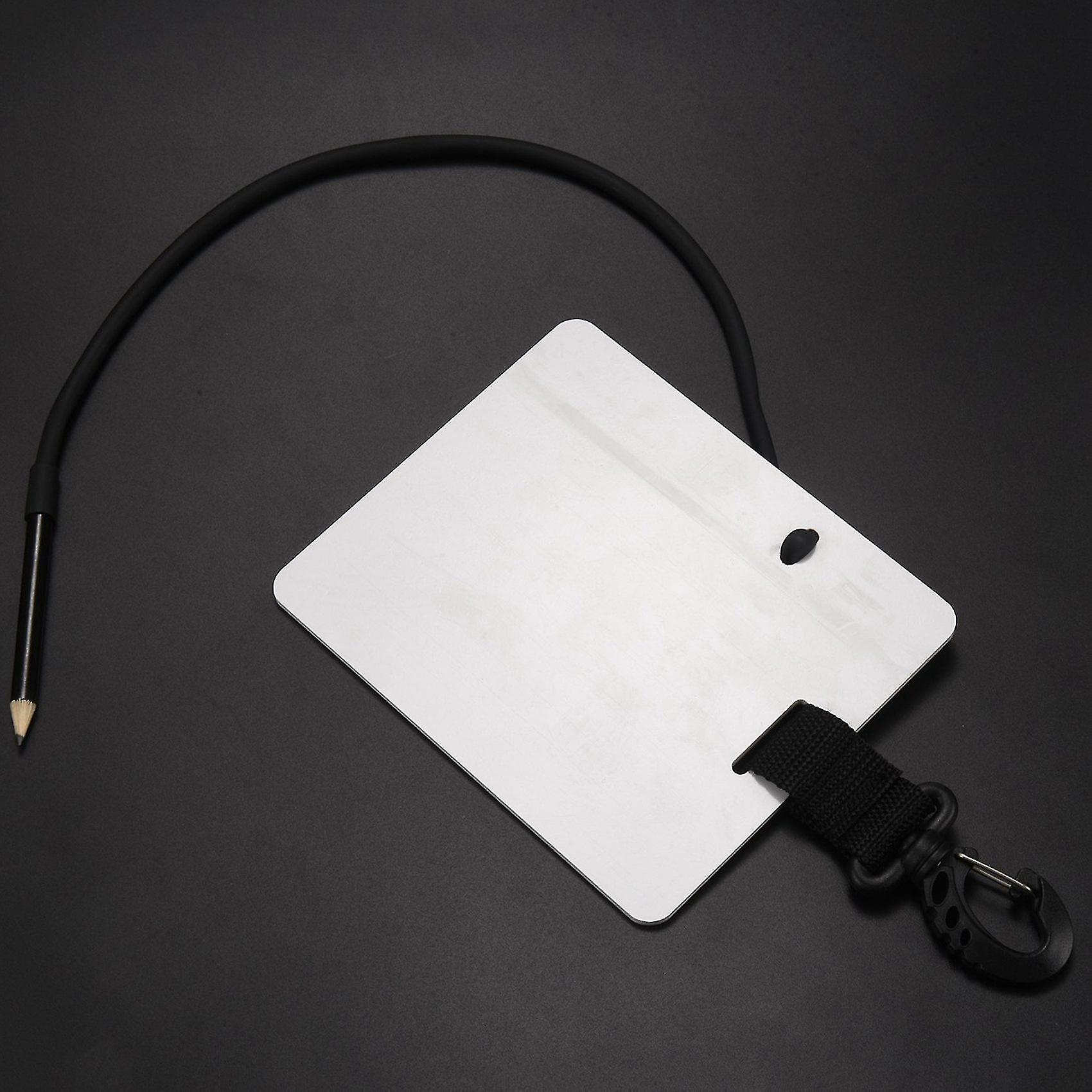 2x Dive Underwater Writing Slate Diving Wordpad Gear Board With Swivel ...