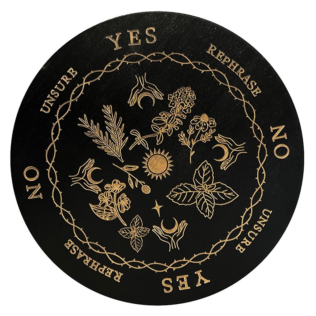 Wood Pendulum Board Dowsing Divination Pendulum Witchcraft Altar ...