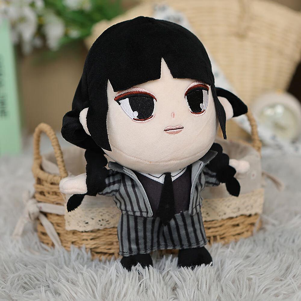 Wednesday Addams Doll,cute Plush Doll With Bangs, Live Action Tv ...