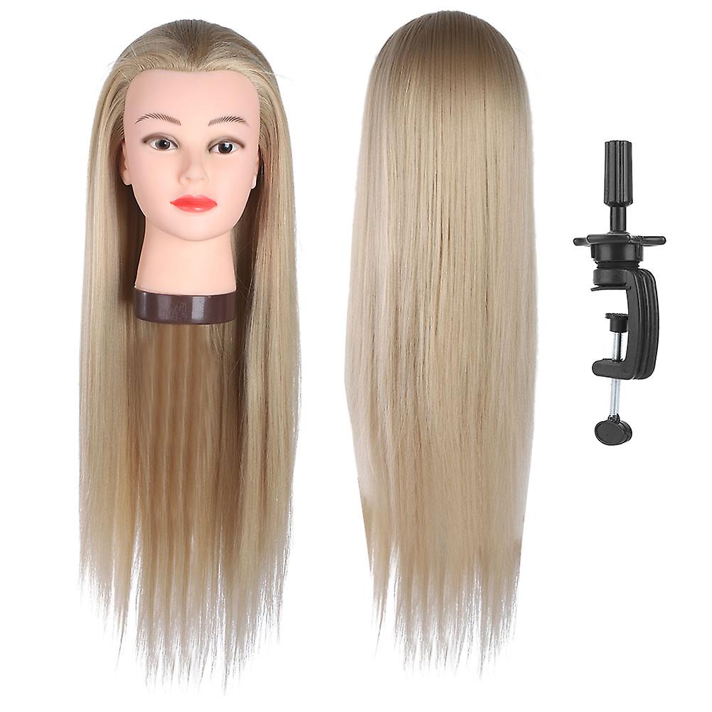 Hairdressing Training Styling Practice Colors Wig Dummy Mannequin Head ...