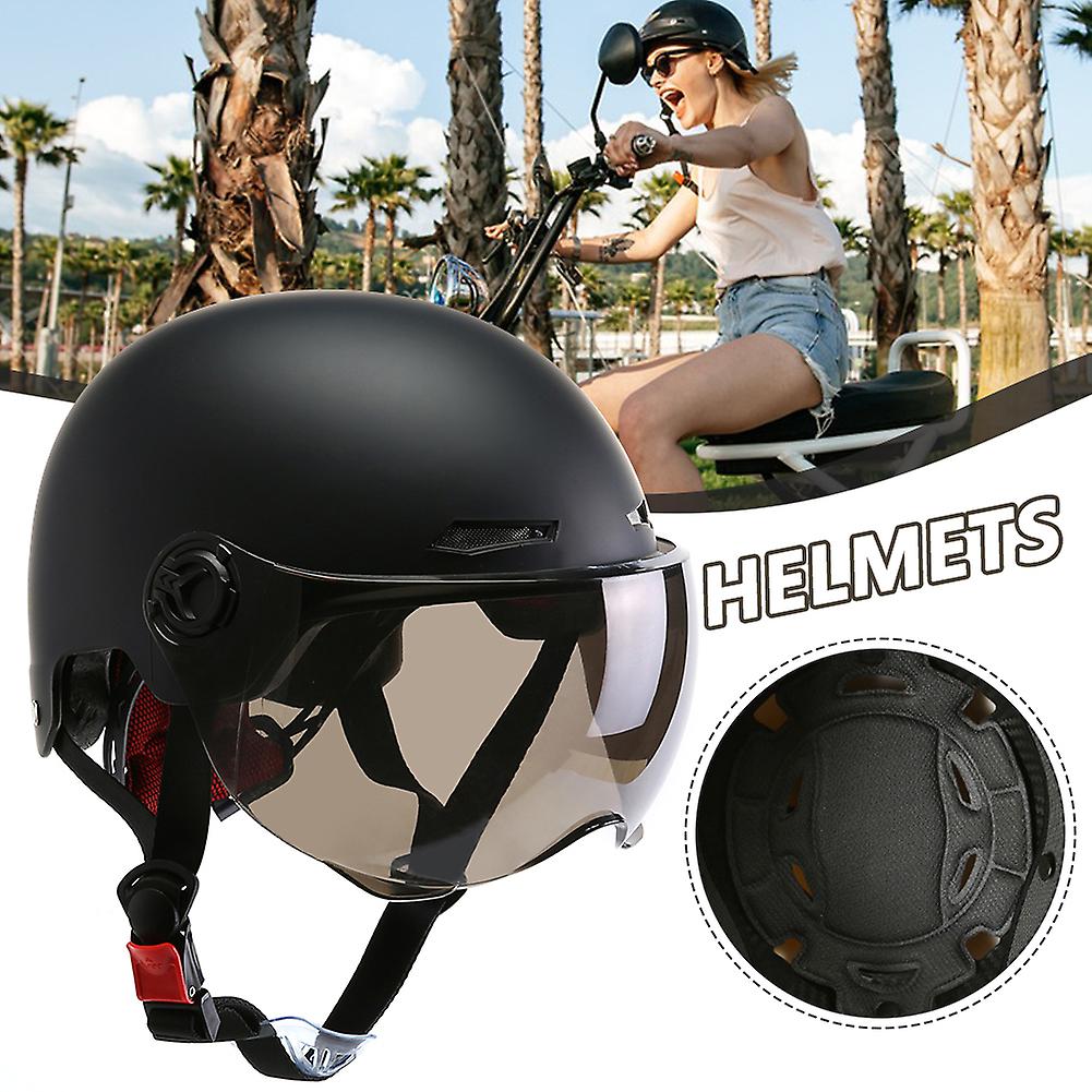 Summer Sunshade Helmets Lightweight Safety E-bike Riding Helmets for ...