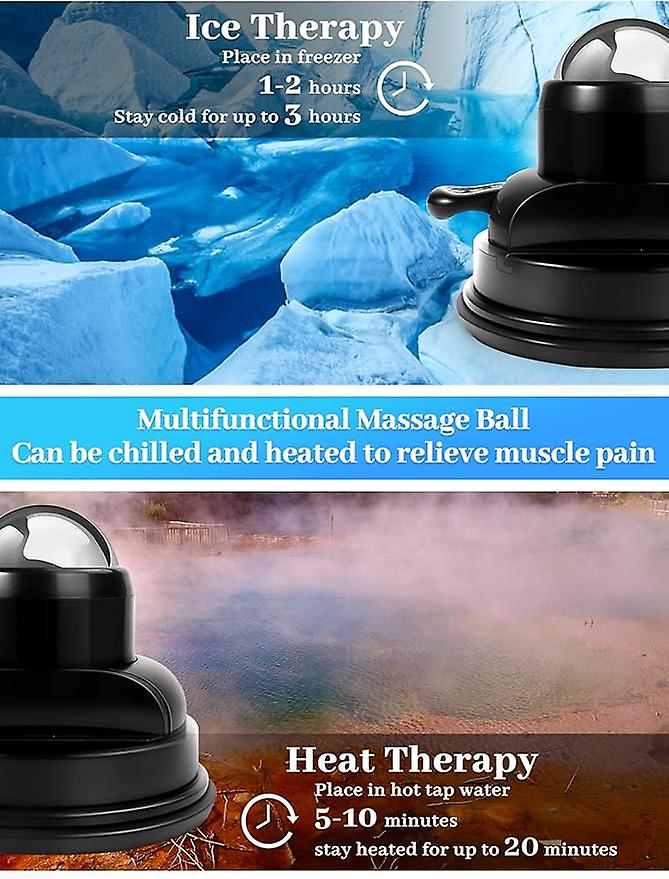 Massage Ball Roller, Wall Mounted Suction Cup Muscle Massage Ball, Back ...
