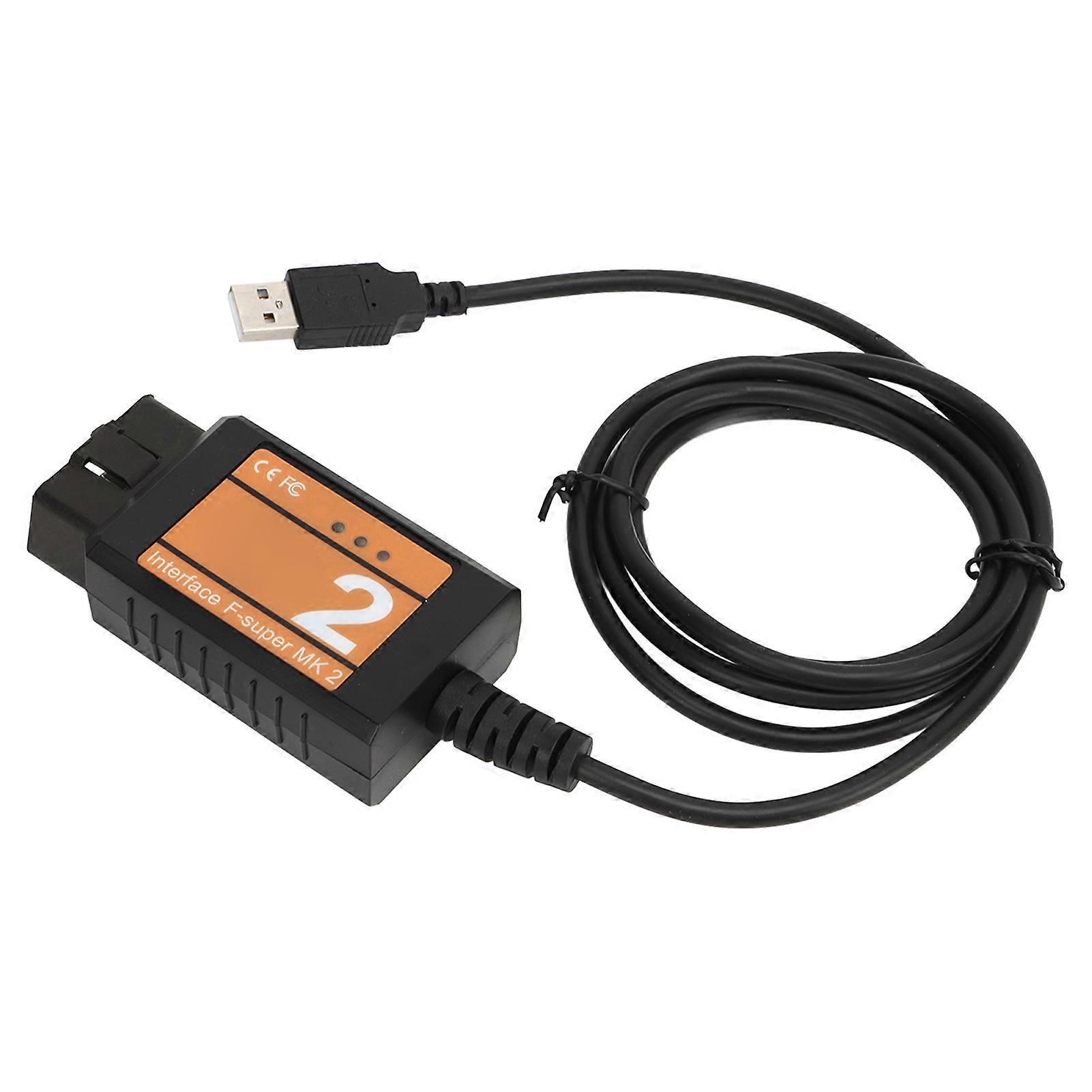 Ford Mondeo Fusion Focus F Super OBD2 USB Diagnostic Scanner Tool ...