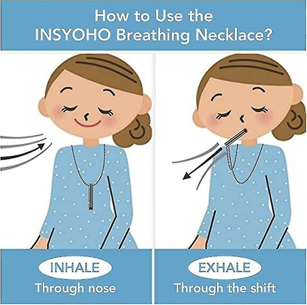 (best)anxiety Relief Necklace Stainless Steel, Anxiety Mindful ...