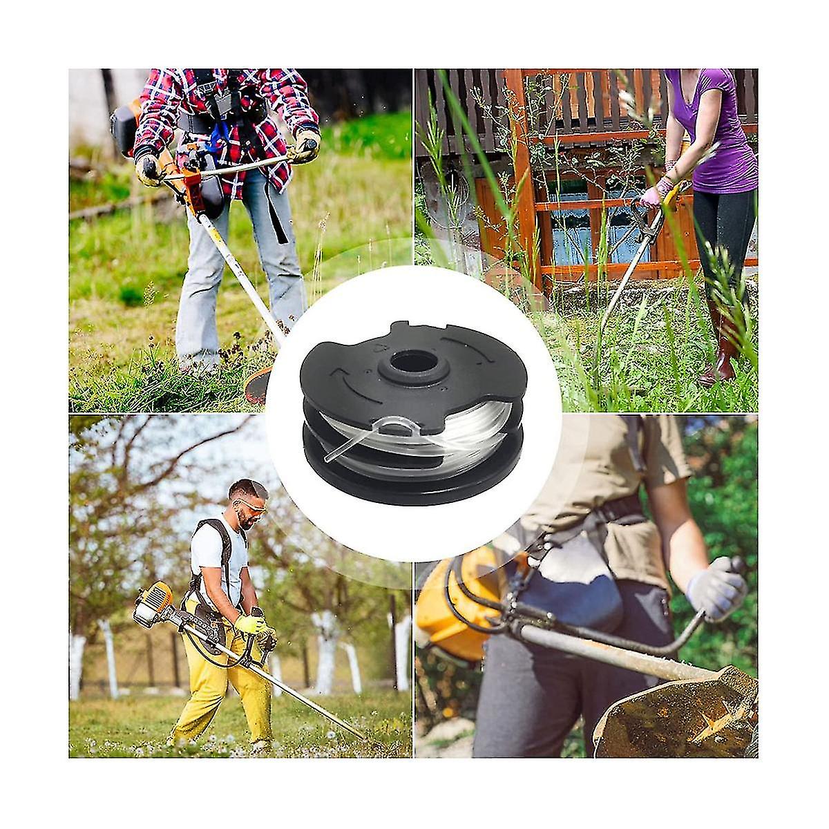 Line String Trimmer Replacement Spool, 27Ft 0.0629 inch for Cordless Grass Trimmer 550 A1-YKY416 ...