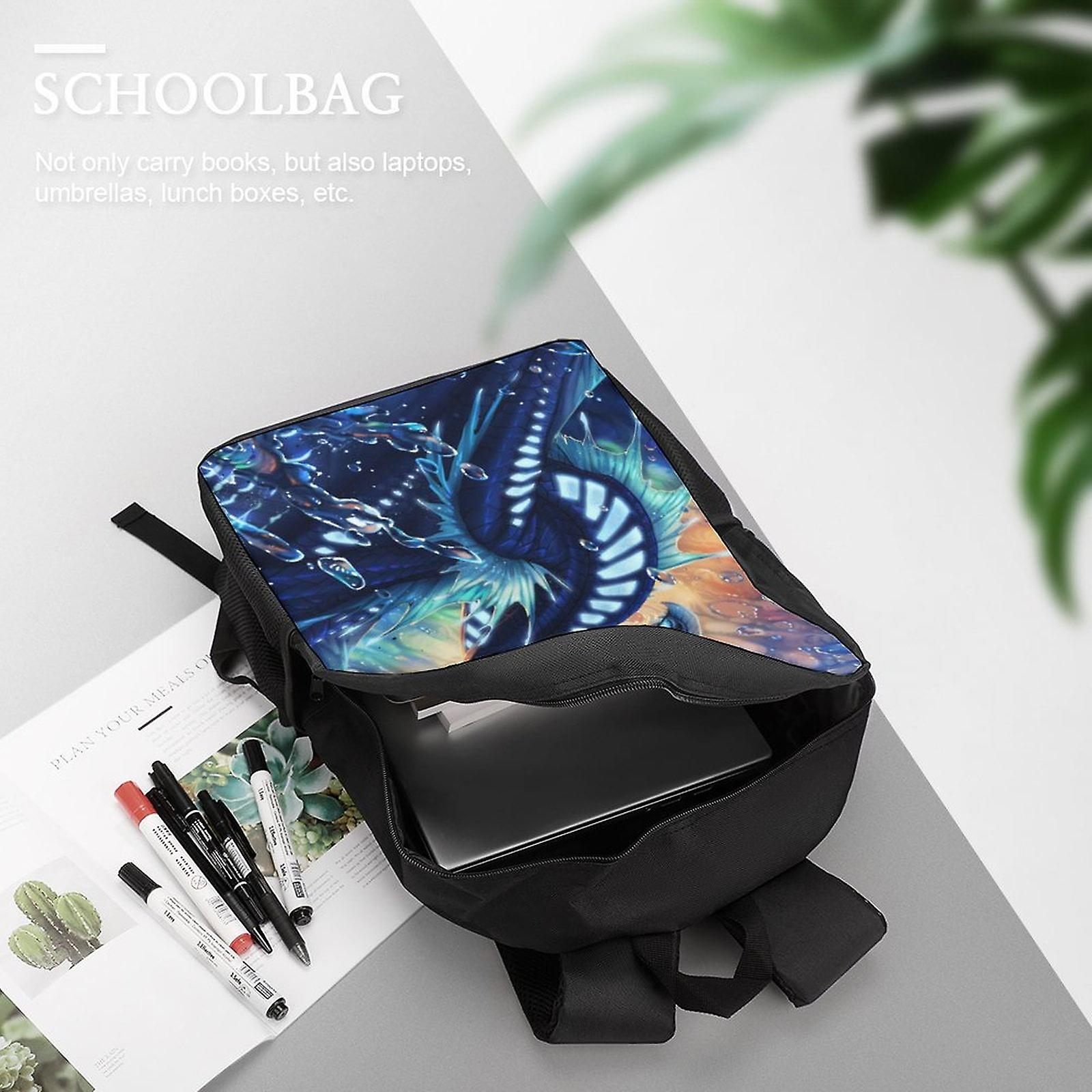 Dragon WOF Wings Of Fire Backpacks Basic Shoulder Daypack Bookbag ...