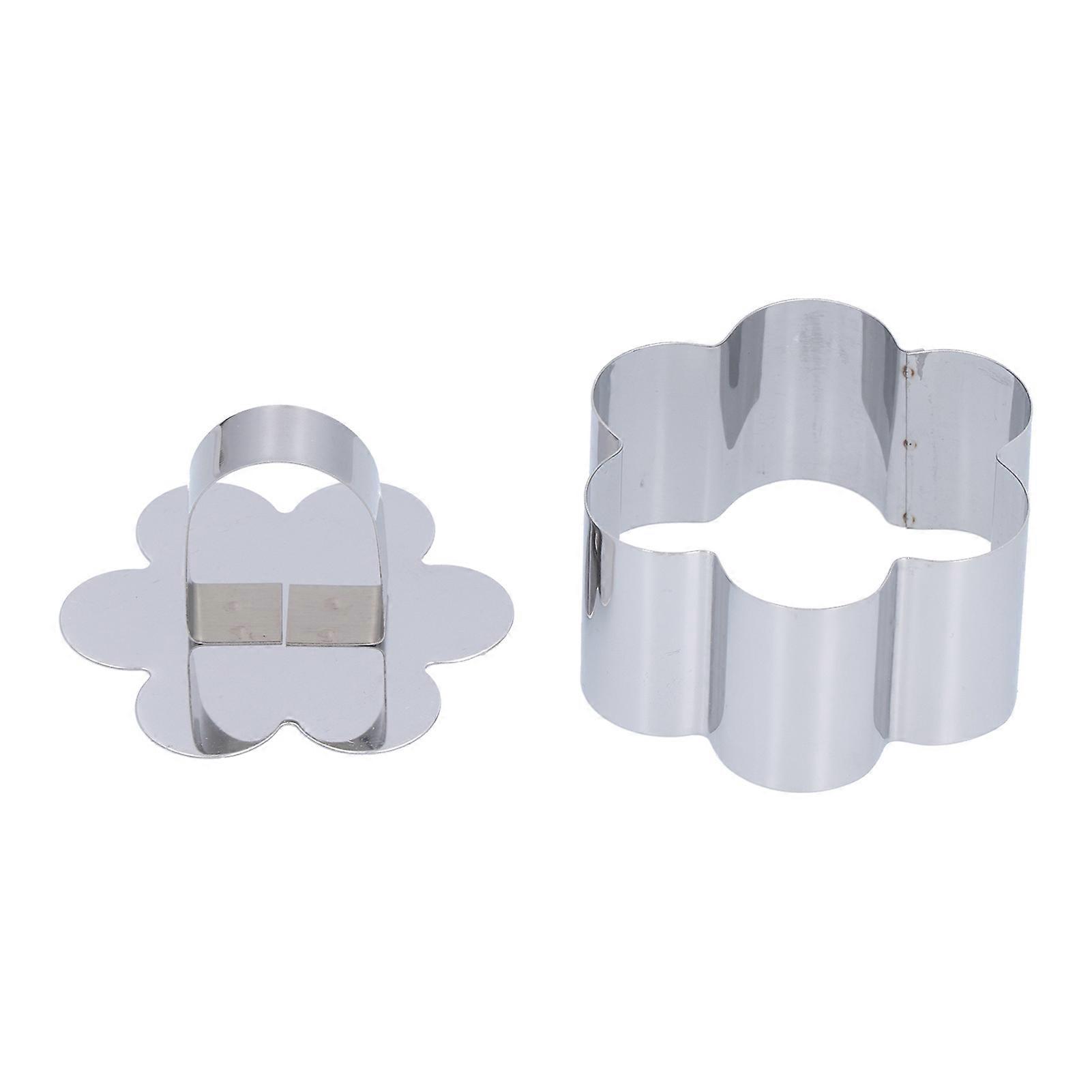 Cake Mousse Ring Mold Stainless Steel Dessert Rings Cake Cutter for ...