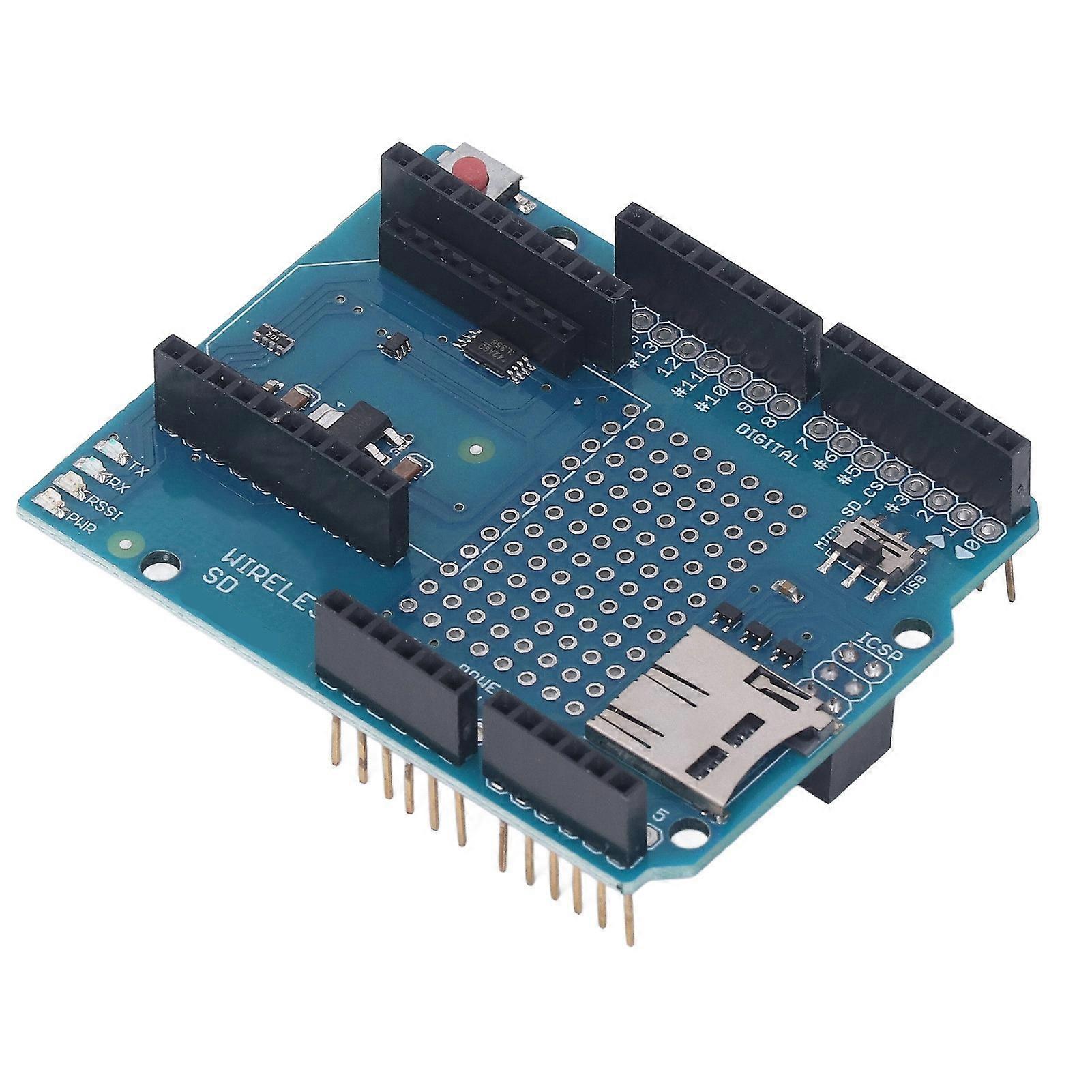 Prototype Screw Shield Wireless On Board Storage Card Slot Terminal ...