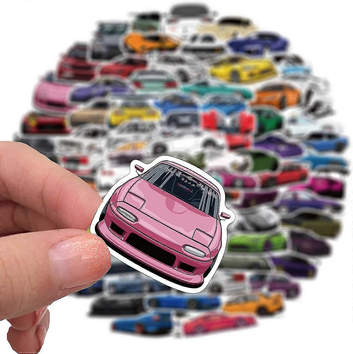 2024,100pcs Jdm Racing Car Stickers - Waterproof Cars Vinyl Vsco ...