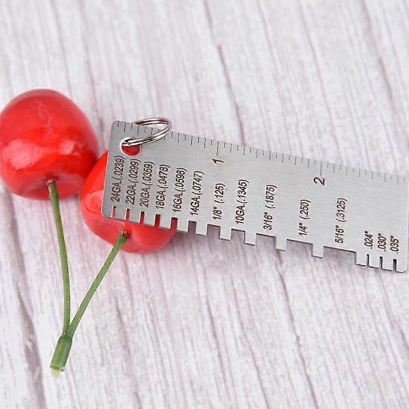 Stainless Steel Thickness Gauge/Weld Sheet Metal Thickness Gauge Plated ...