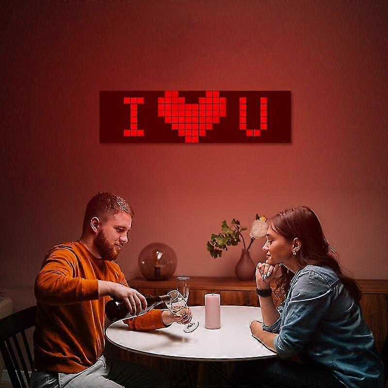 Id13 4pcs Diy Led Pixel Art Display Screen Kit Rgb Pixel Matrix Panel ...