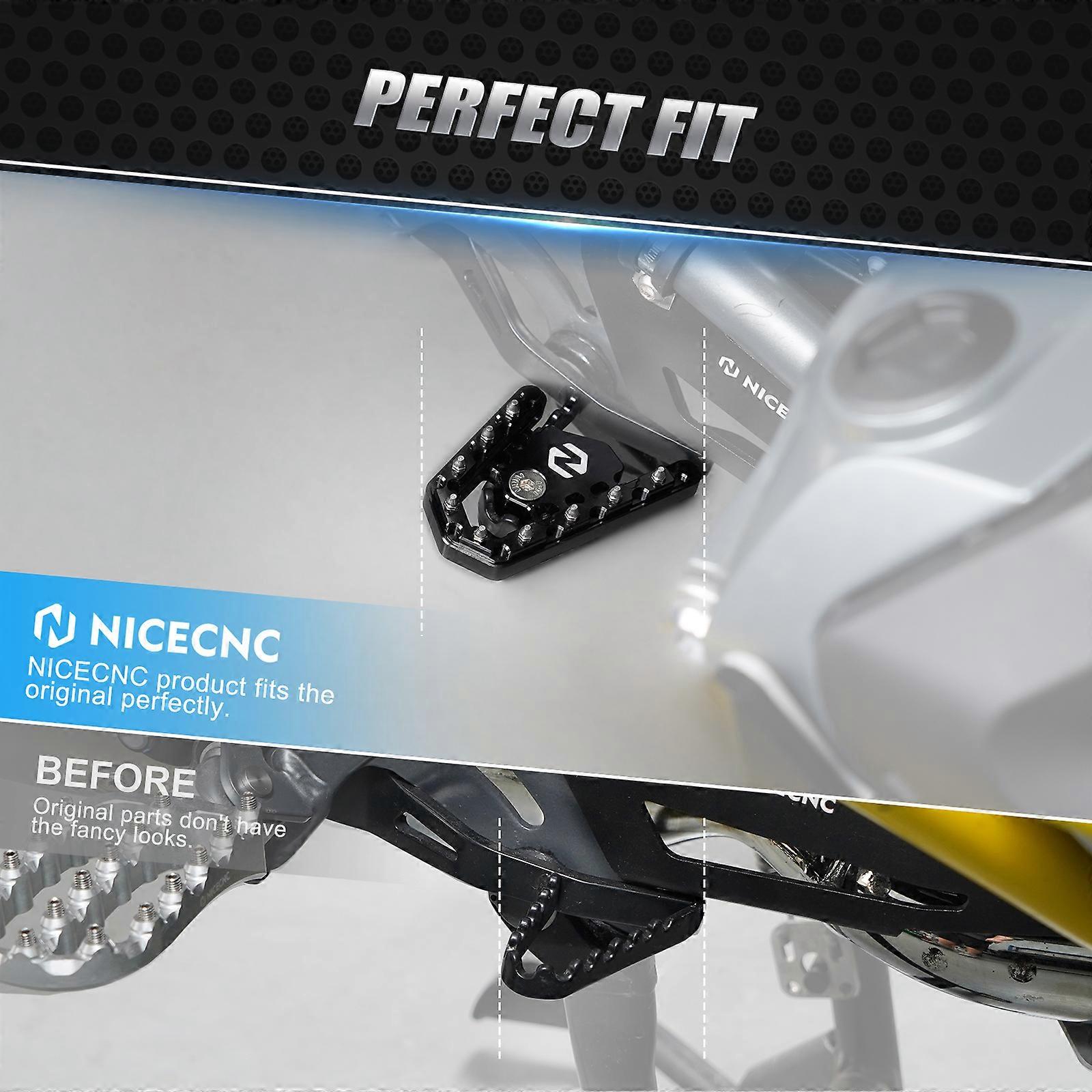 For BMW R1250GS R1200GS Footrest Footpeg Brake Pedal Step Tip Plate ...