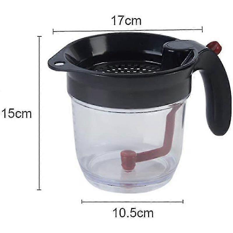 Fat Separator Jug Fat Separator Fat Separator Jug With Handle & Sieve ...