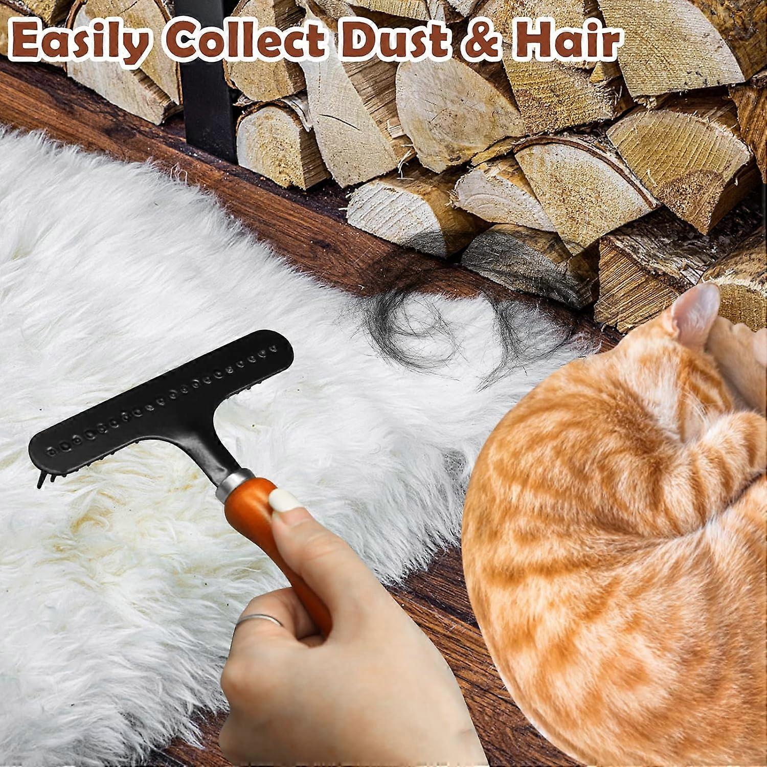 2Pcs Carpet Rake, Handheld Carpet Rake for Fluffing Carpets, Carpet ...