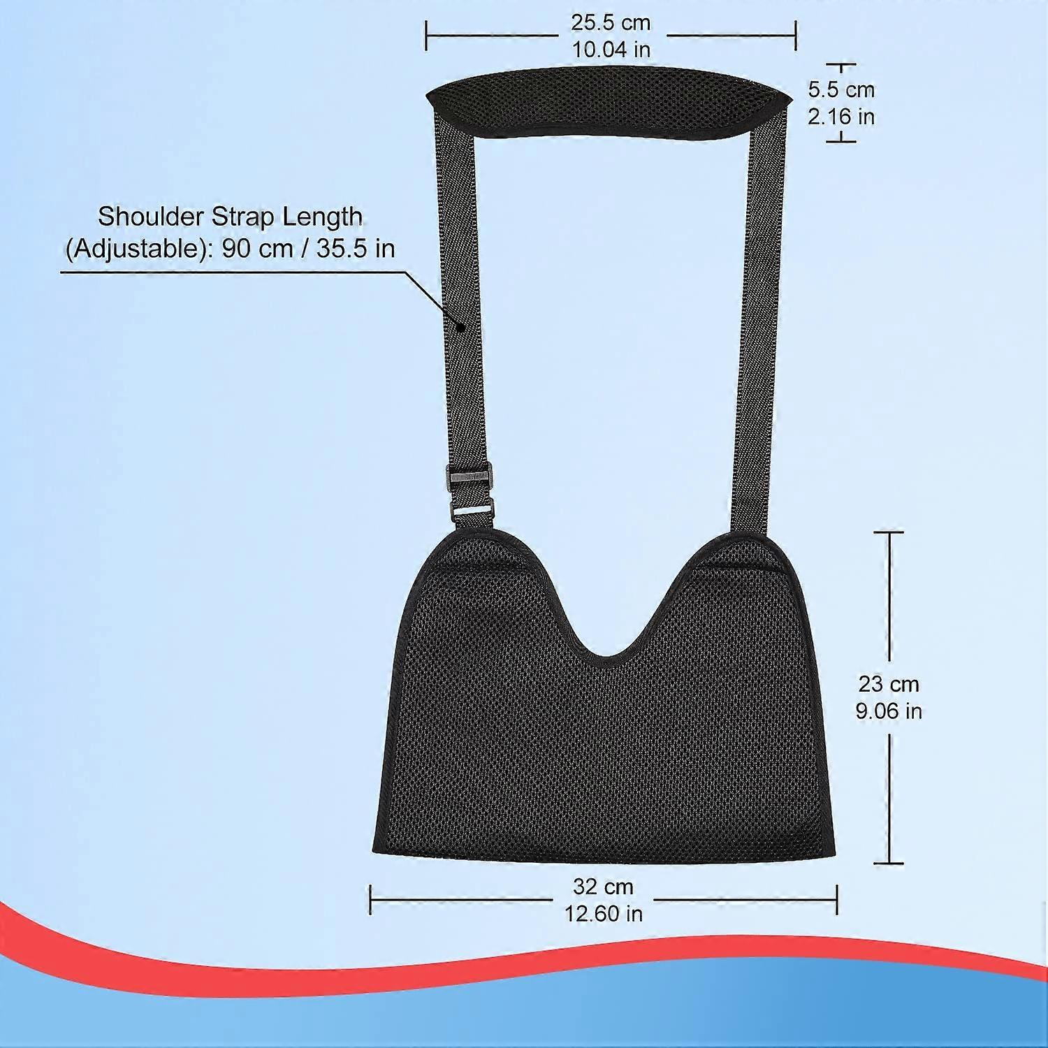 Arm Sling, Adjustable Mesh Shoulder Immobilizer Arm Sling for Shower ...