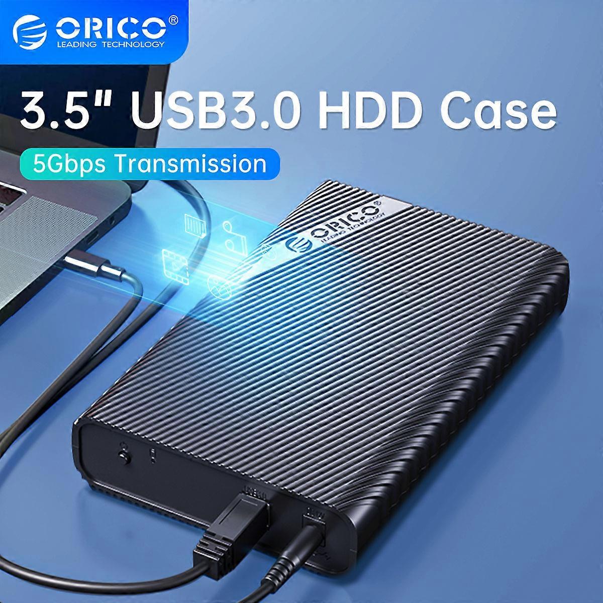 ORICO 3.5 inch External Hard Drive Enclosure USB 3.0 to SATA 3.0 Hard ...