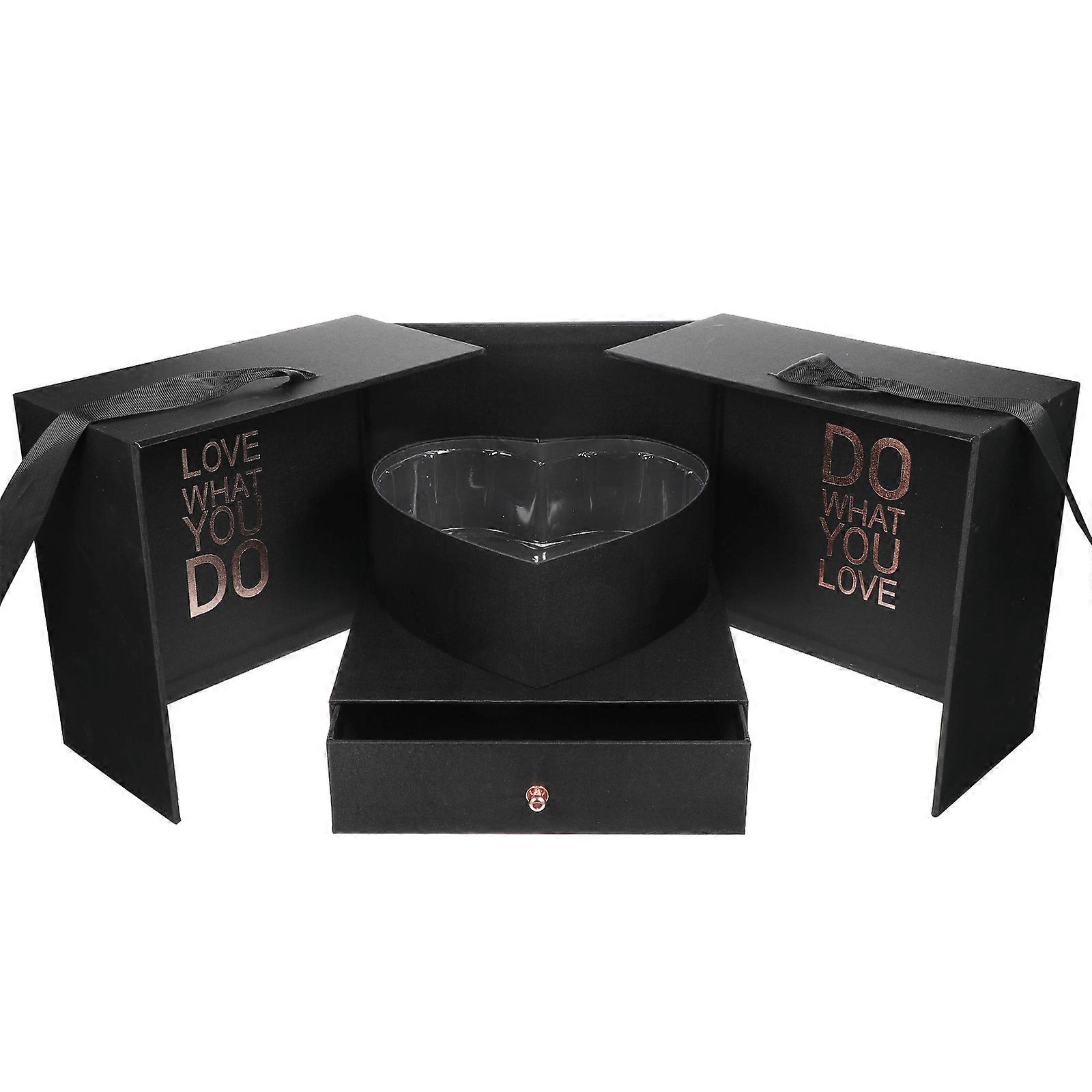 Rose Preserved Flower Packaging Box Gift Box Rose Packing Box Flower ...