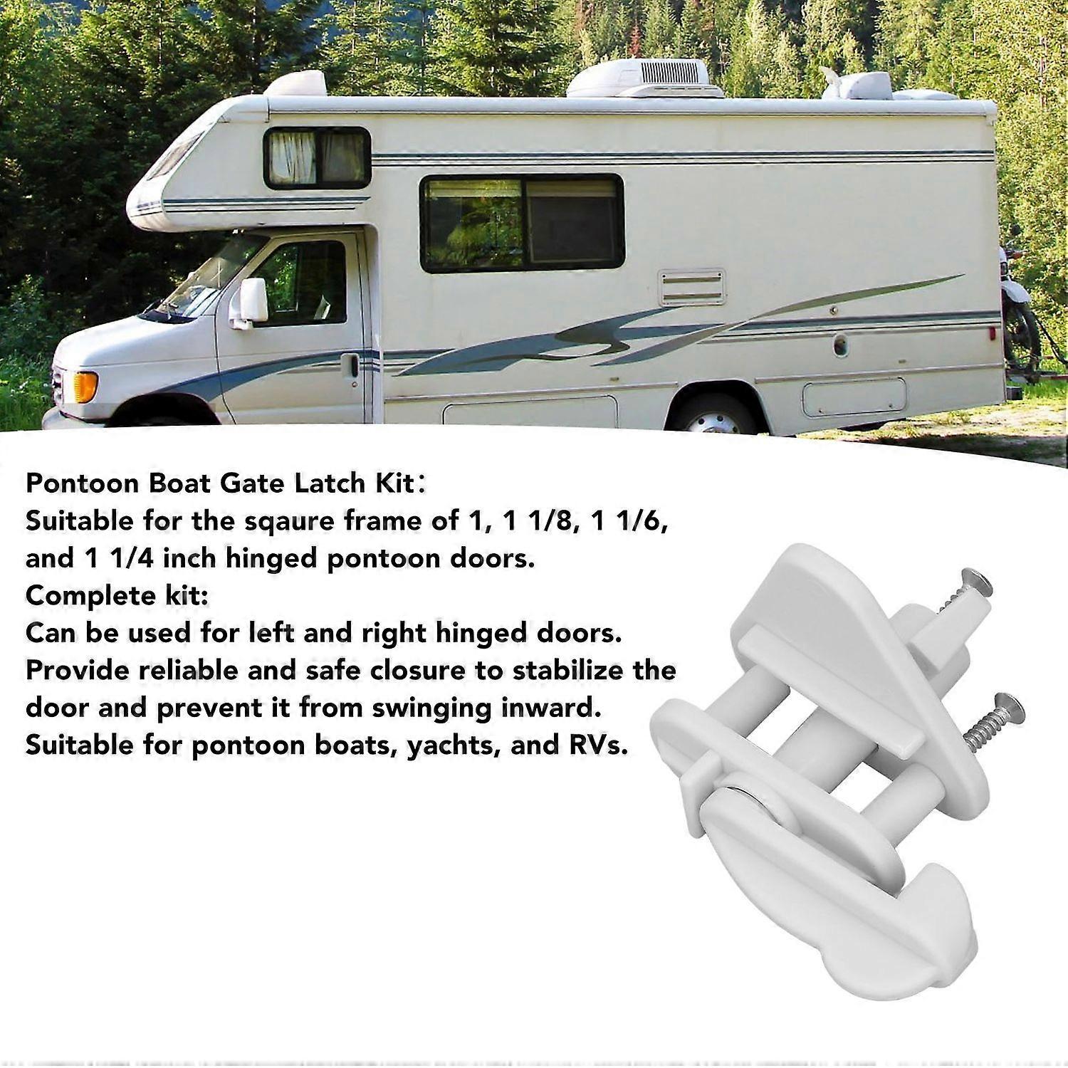 2 Set Pontoon Boat Gate Latch Square Frame Pontoon Boat Replacement ...