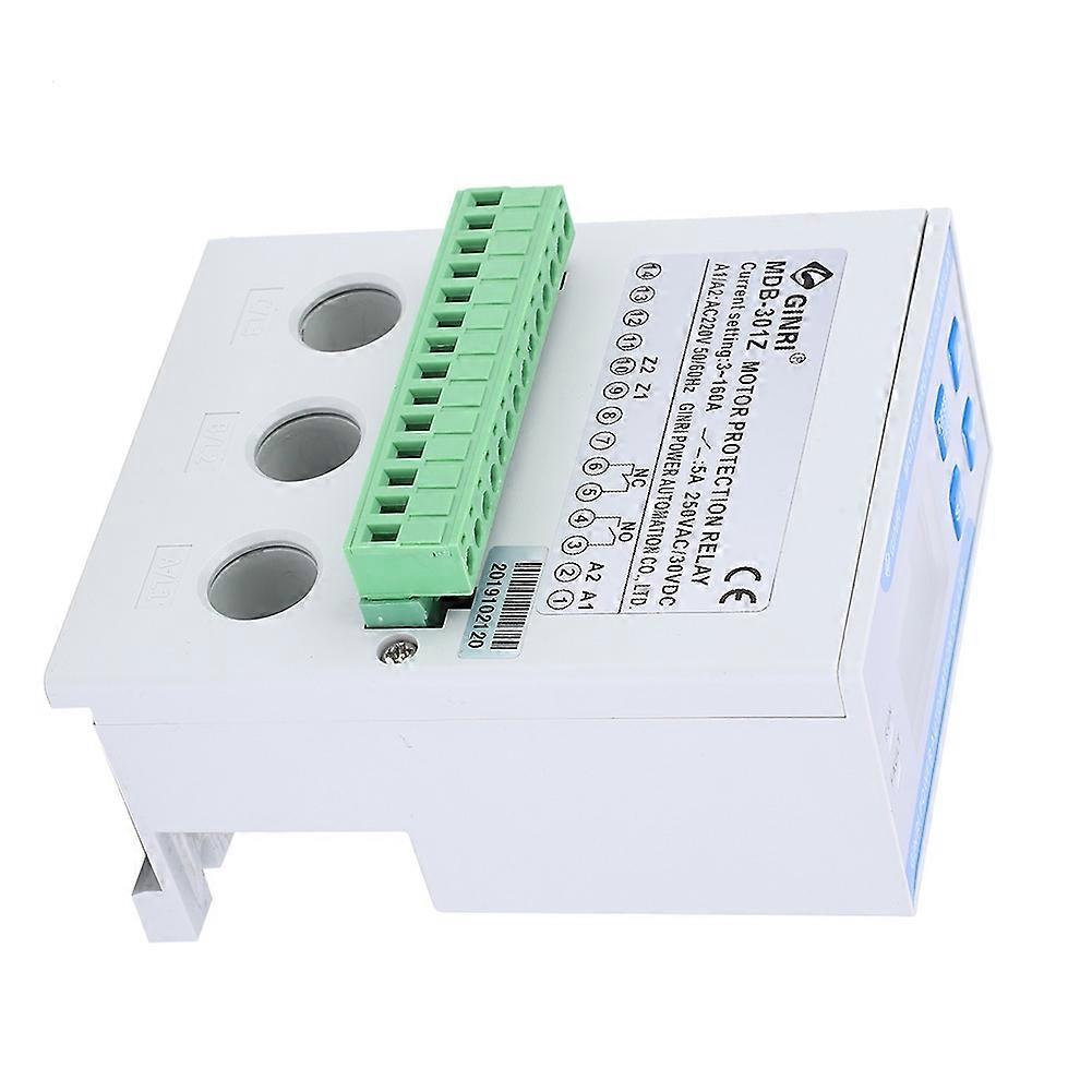 AC220V 3-160A Integrated Motor Protector 3 Phase Digital Over Current ...