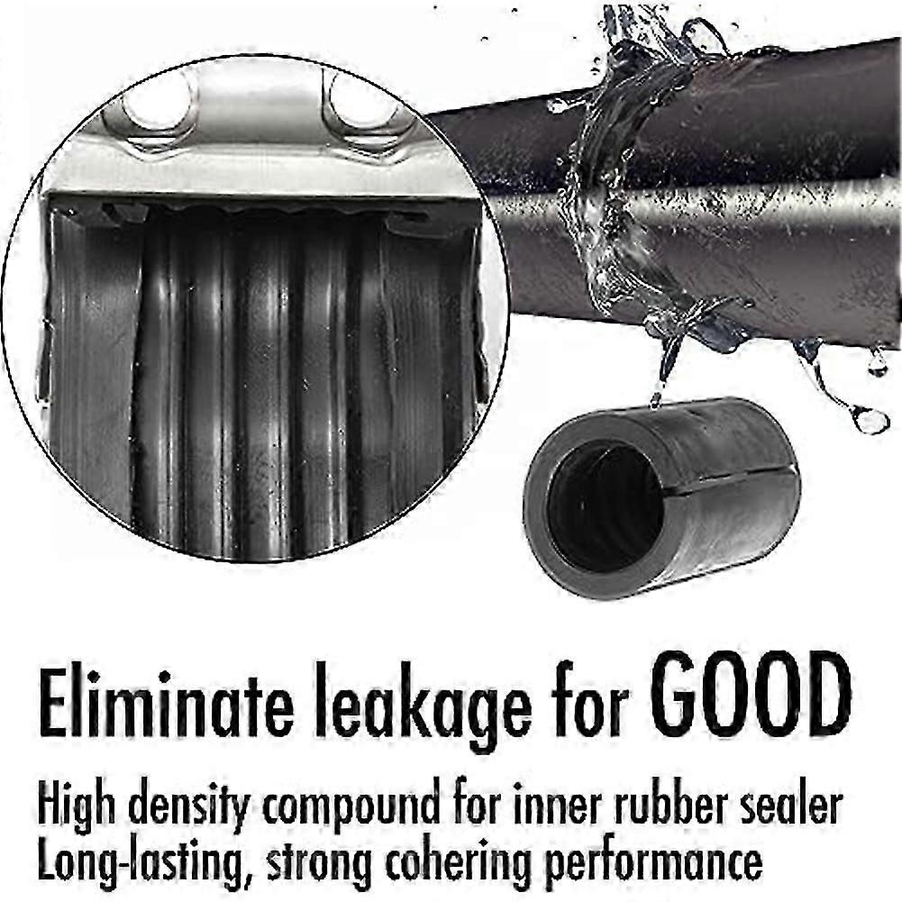 Pipe Repair Clamp for 1 Inch Pipes, Leak Sealer,Emergency Pipe Repair ...