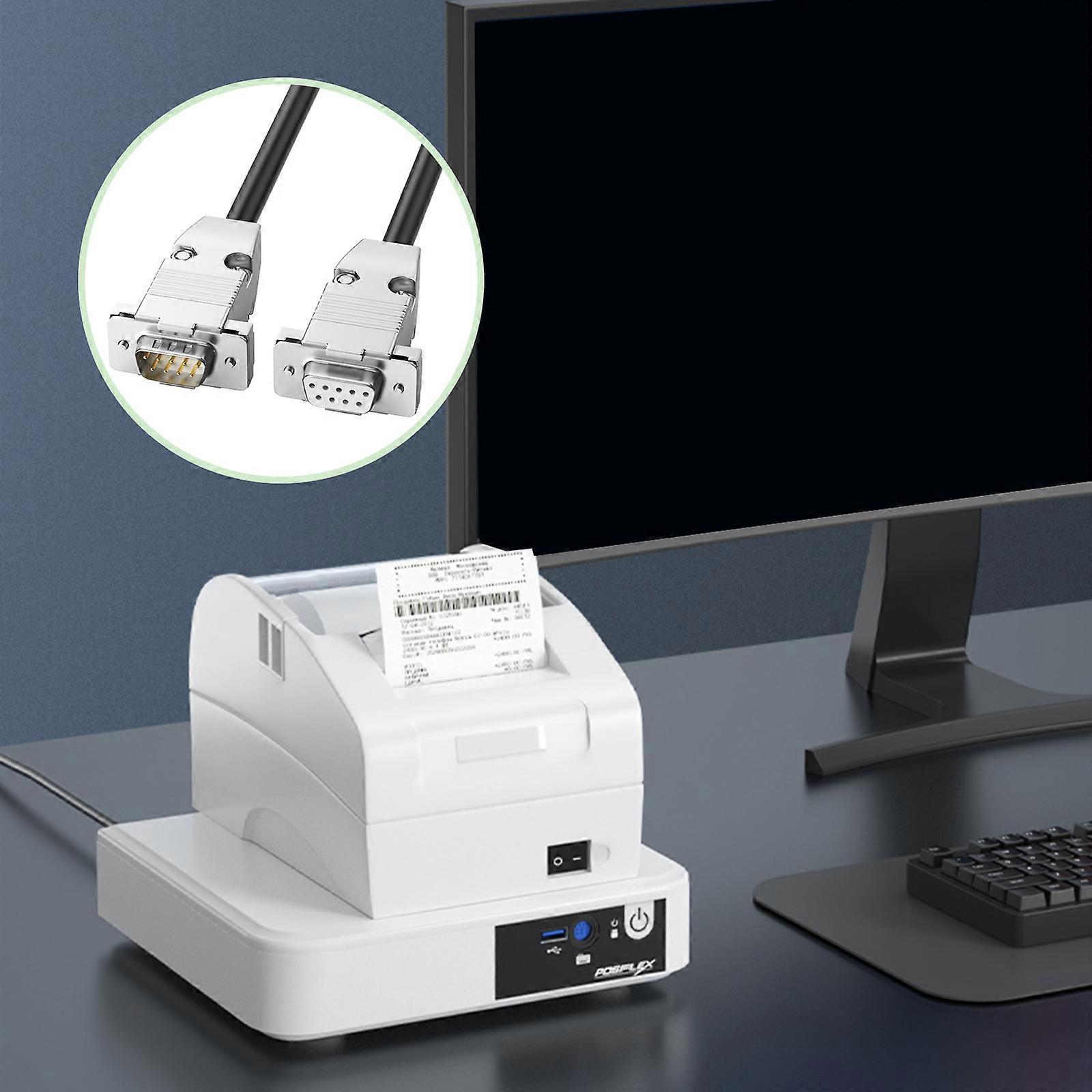 50cm 30m Long Db9 Rs232 Data Cable Double Shielded Connection Cord 9pin Converter Wire For