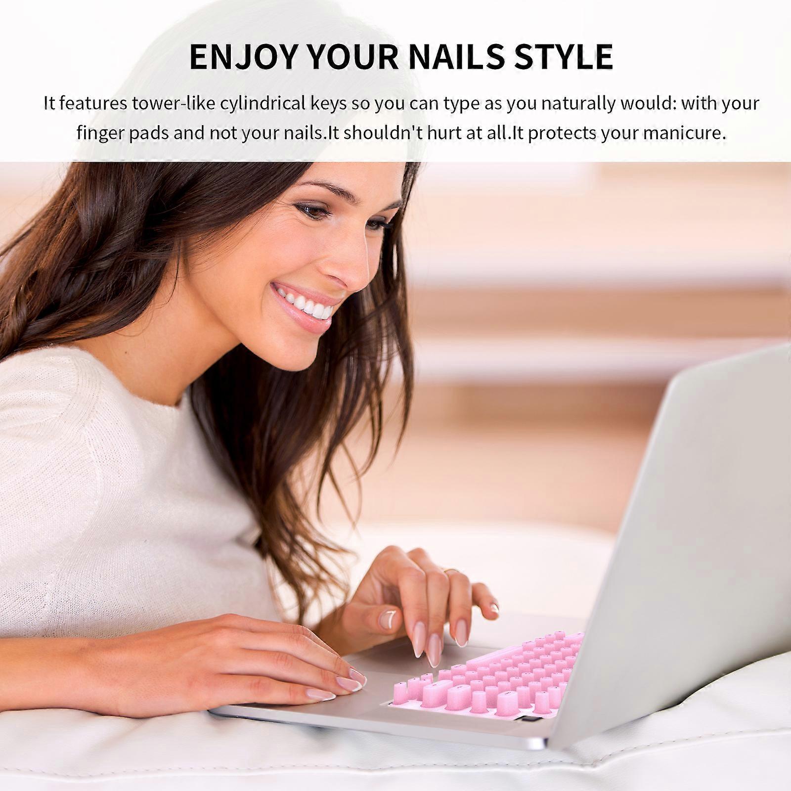 Keyboards Cover for Long Nails Enhanceds Typing Experience for and Air ...