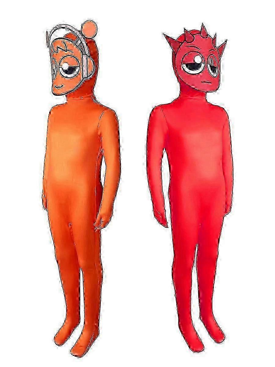 Sprunki Cosplay Costume Jumpsuit Party Fancy Dress Bodysuit For Men ...