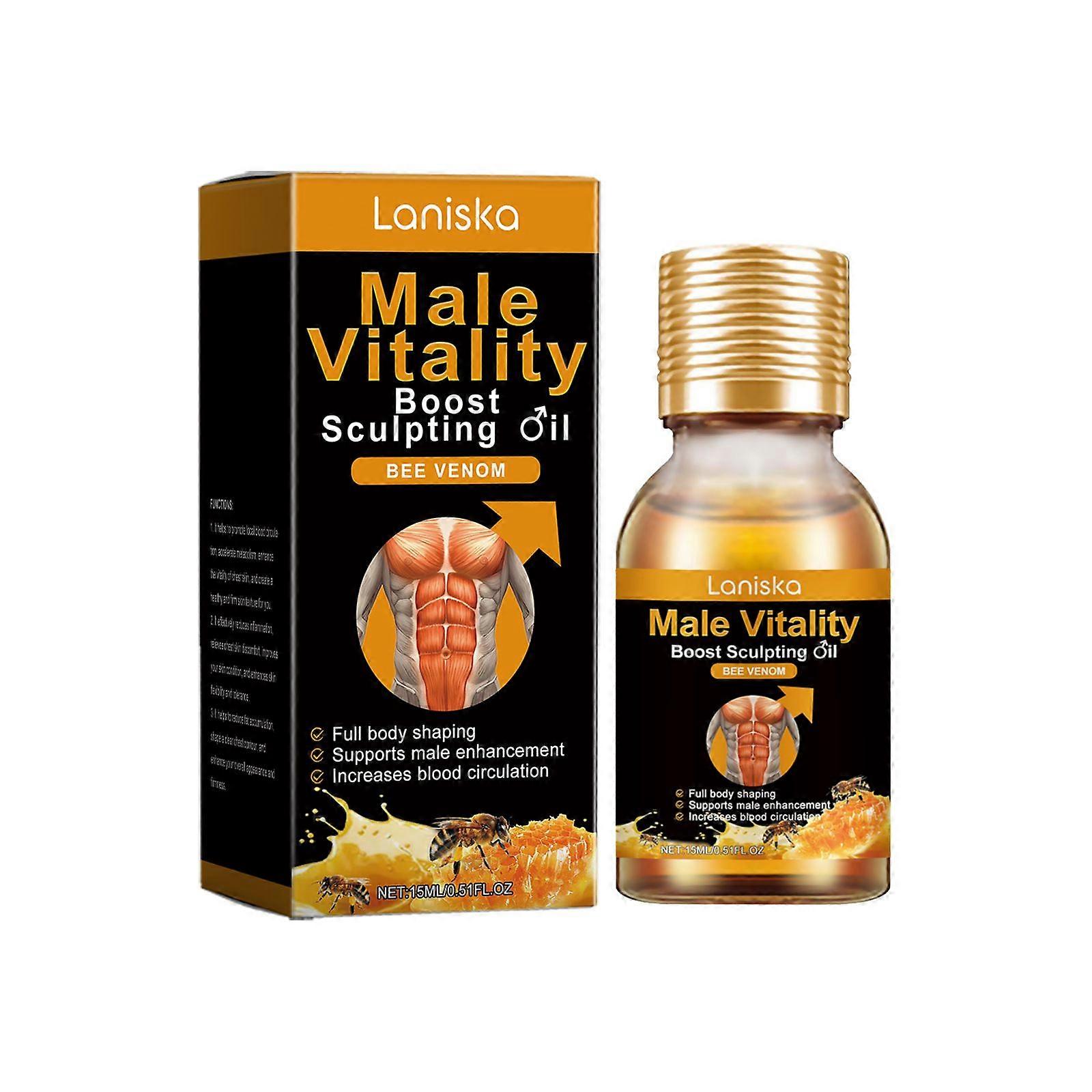 Men Therm Bee Venom, The Chest Muscles Bee Venom Oil,Best Men Therm Bee ...