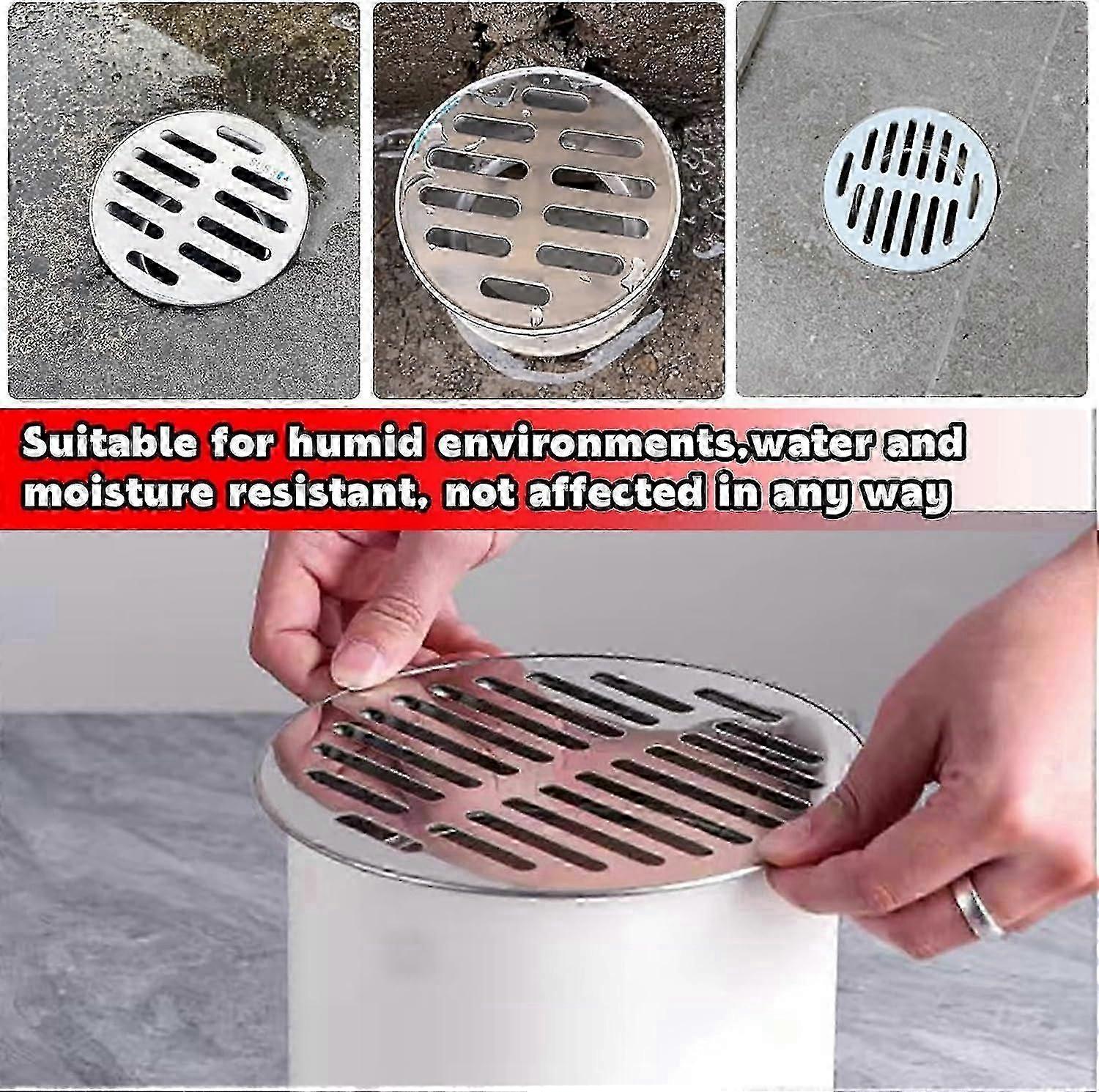 Stainless Steel Floor Drain Round Anti-blocking Floor Drain for Balcony ...