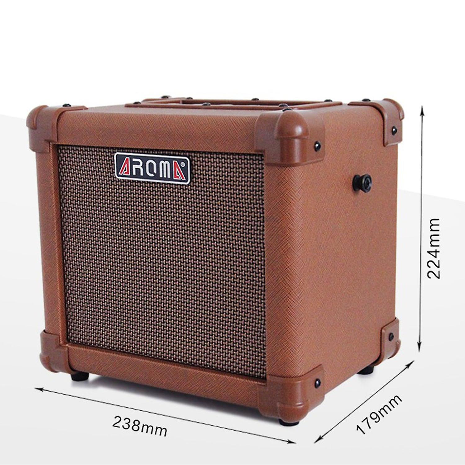 Aroma 10w brown amplifier speaker box electric guitar amplifier radio ...