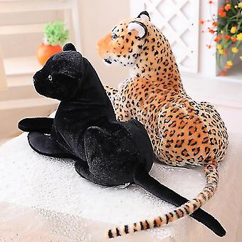 30-120cm Big Panther Plush Toys Giant Panther Soft Stuffed Animal ...