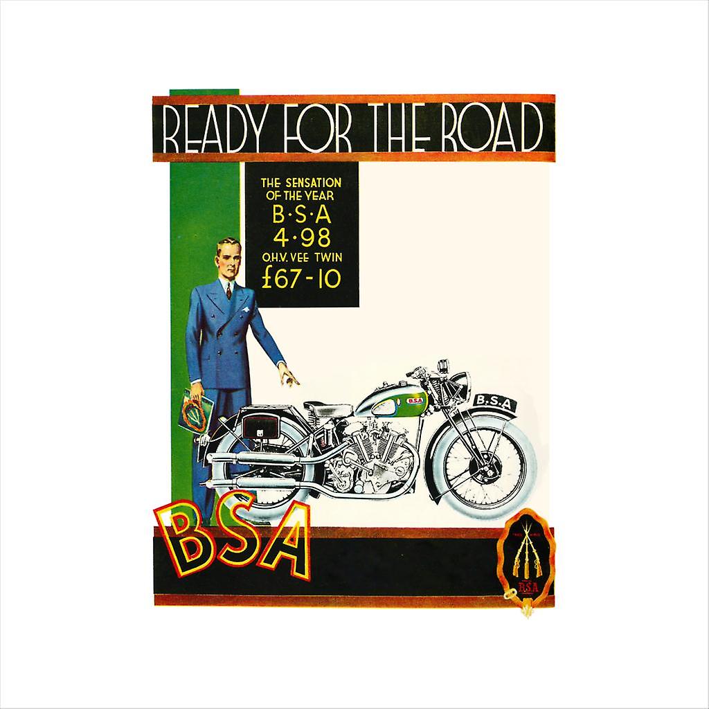 BSA Ready For The Road Men's Baseball Long Sleeved T-Shirt | Fruugo US