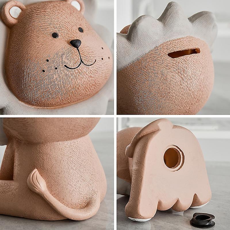 Lion Piggy Bank 12*14*19cm | Fruugo UK
