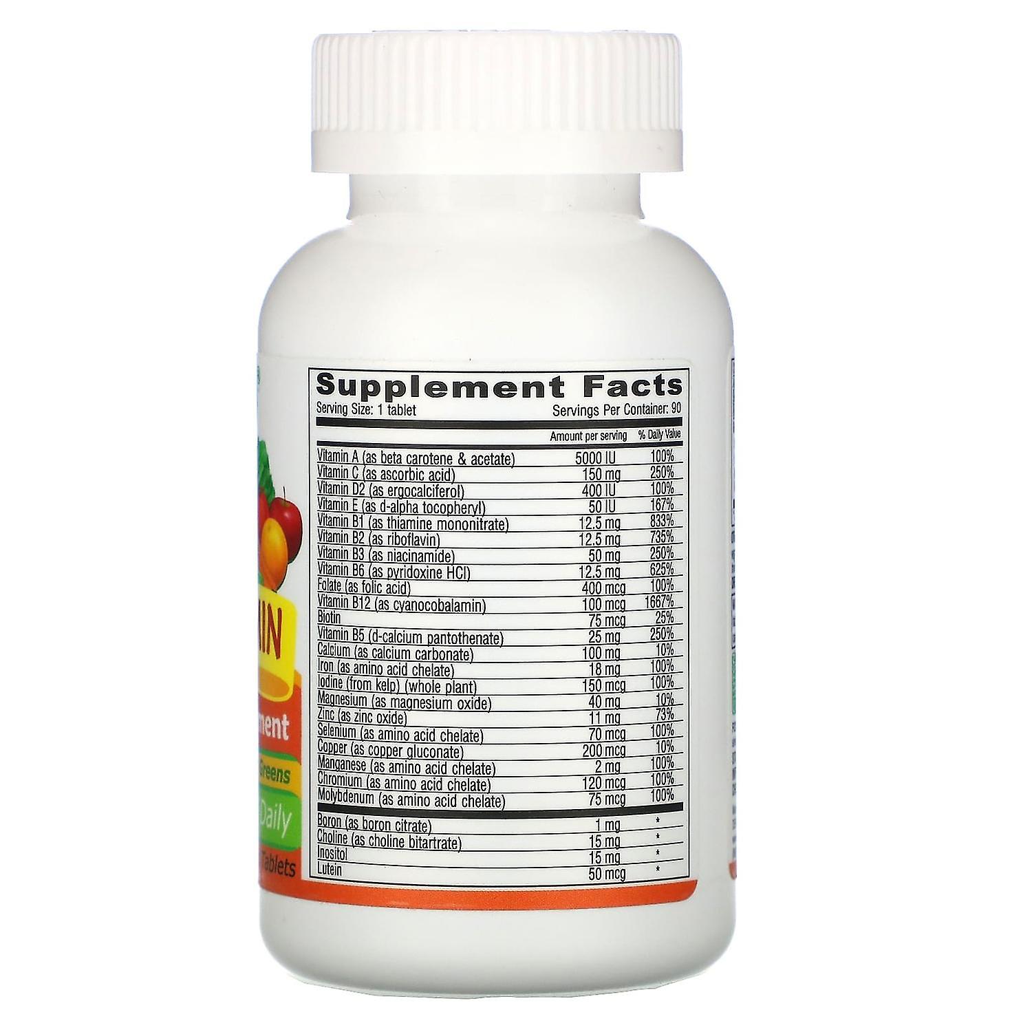 Deva, Vegan Multivitamin & Mineral Supplement, One Daily, 90 Coated Tablets | Fruugo UK