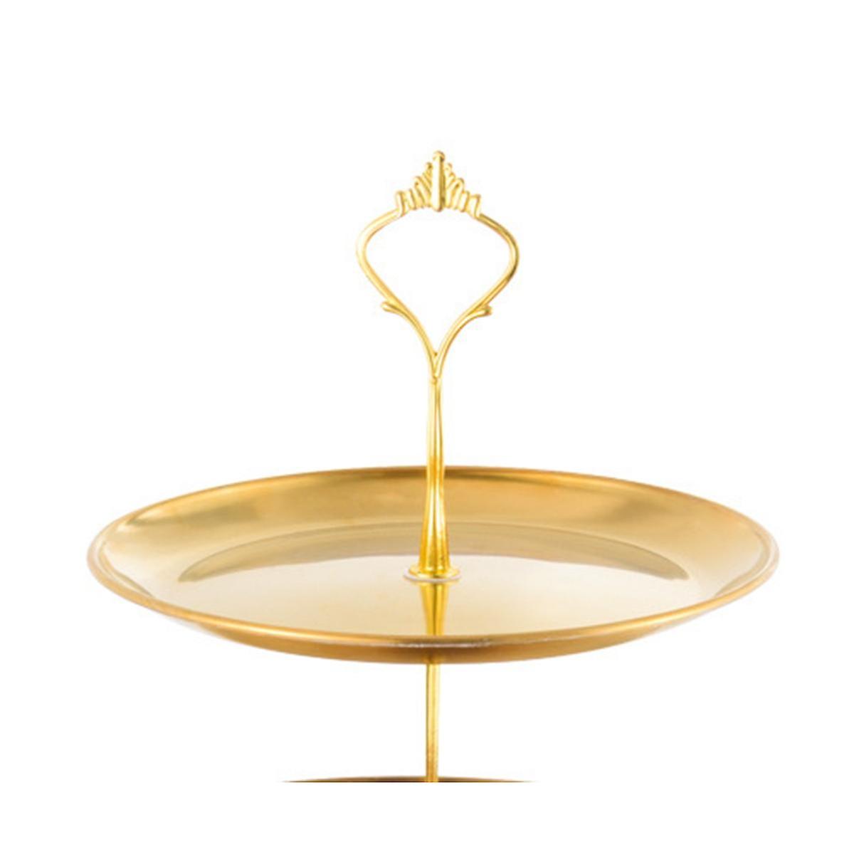 Cake Stand Stainless Steel Tiered Cupcake Stand 3 Tier Tray Table Tower ...