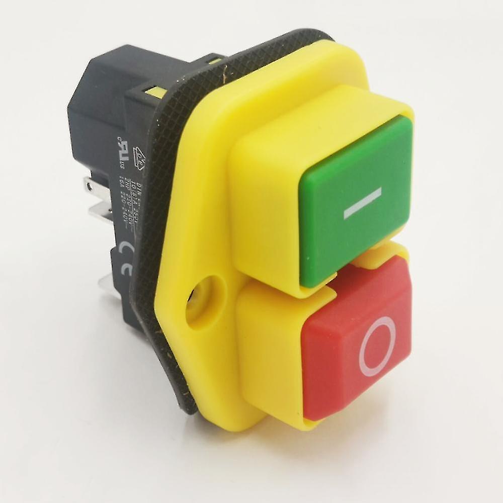 1pc Kjd17b Button Switch 220v-240v 16a 5-pin Power Tool Switch | Fruugo UK