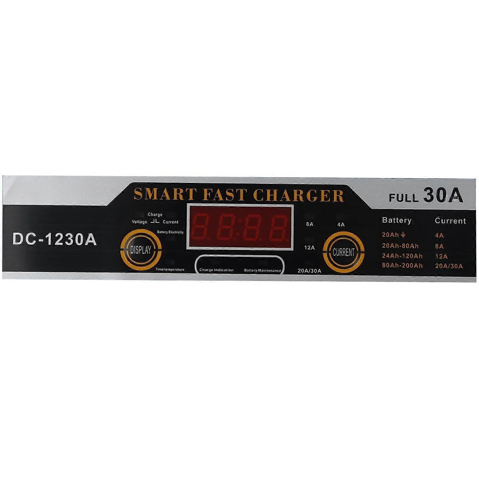 12V 30A Intelligent Leisure Battery Charger For Caravan Campervan ...