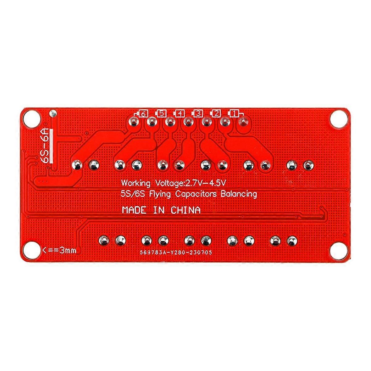 Equalizer Board 6S Module Li-FePO4 Li-Ti2O4 Equalizer 6A High Current ...