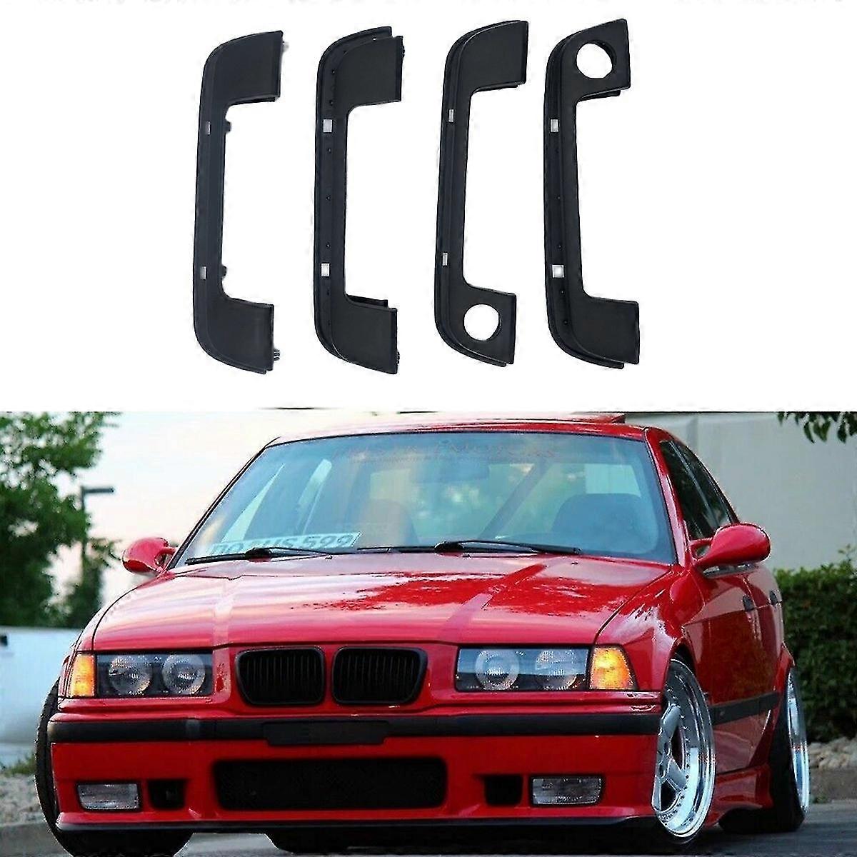 4pcs Car Front & Rear Door Handle Cover For-bmw E36 E34 Z3 3 5 Series ...