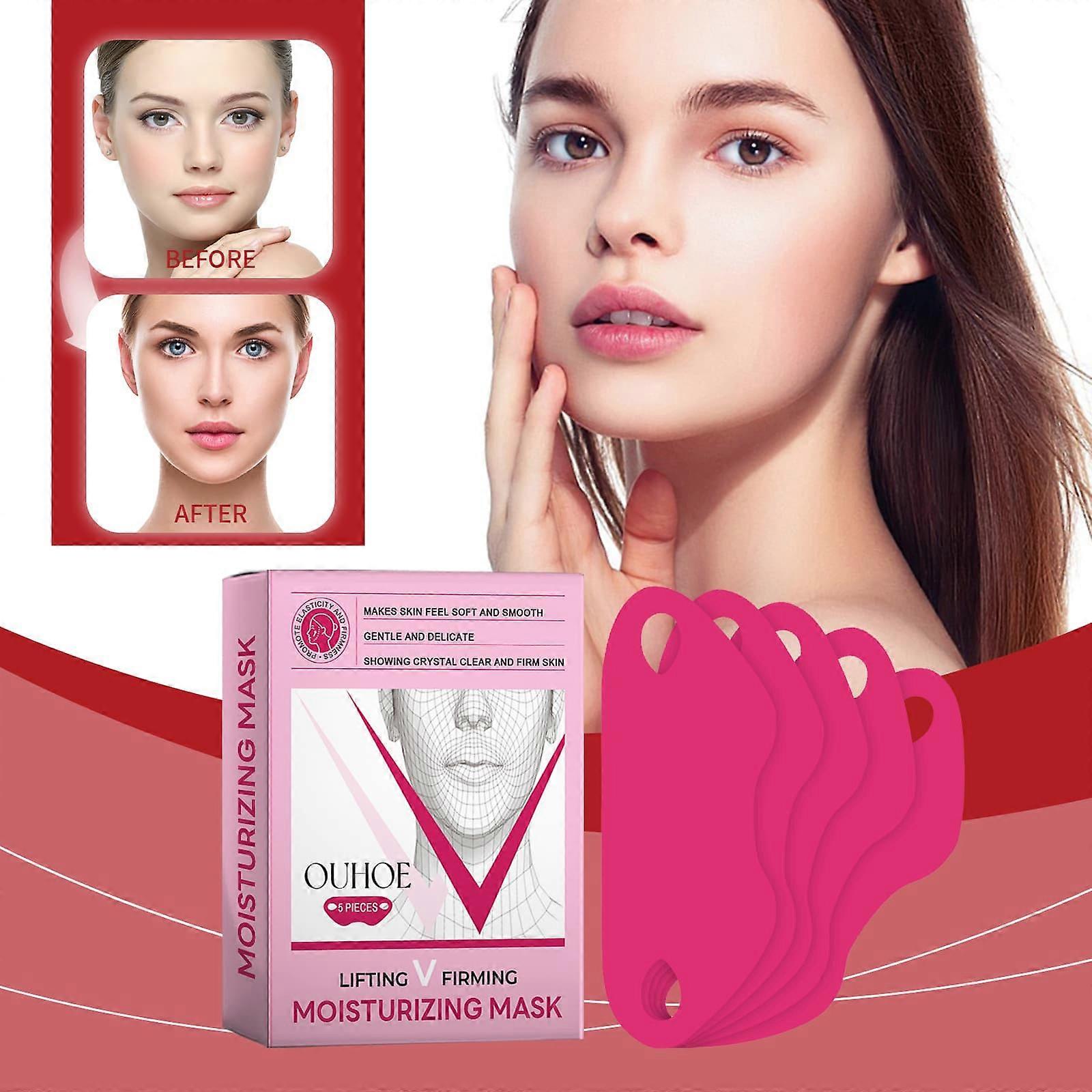 5-Pack Facial Lifting Mask: Firming and Lifting Mask, Moisturizing and ...