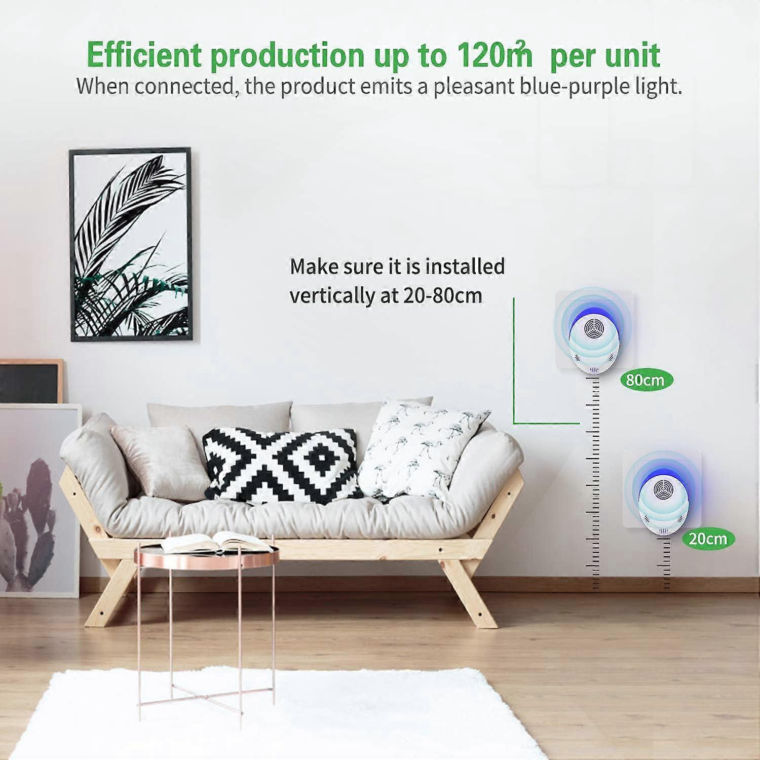 T98 Ultrasonic Repellent, Ultrasonic Mouse 4 Pack, Ultrasonic Mouse And Rat Effective Against ...