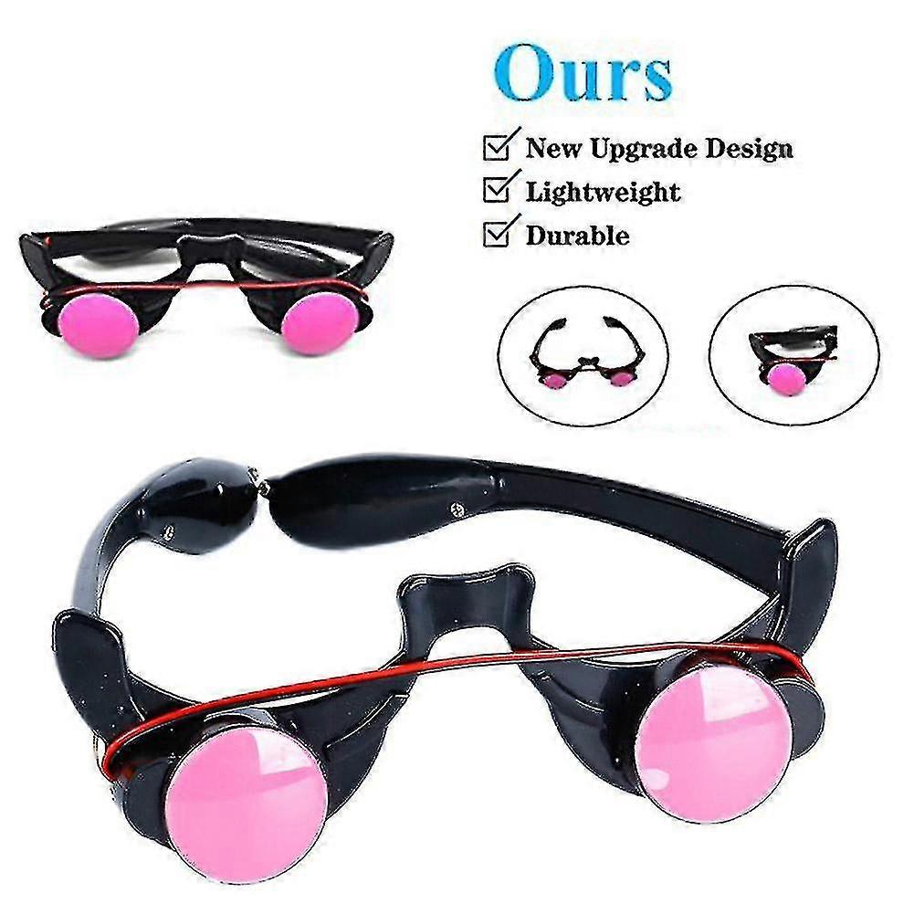 Led Luminous Glow Glasses Funny Red Eyes Halloween Cosplay Accessories ...