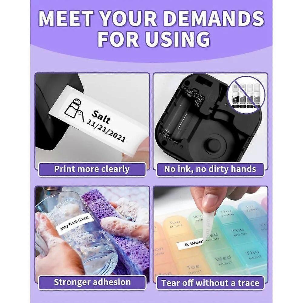 Phomemo Q30 Label Maker Mini Sticker Inkless Thermal Label Printer ...