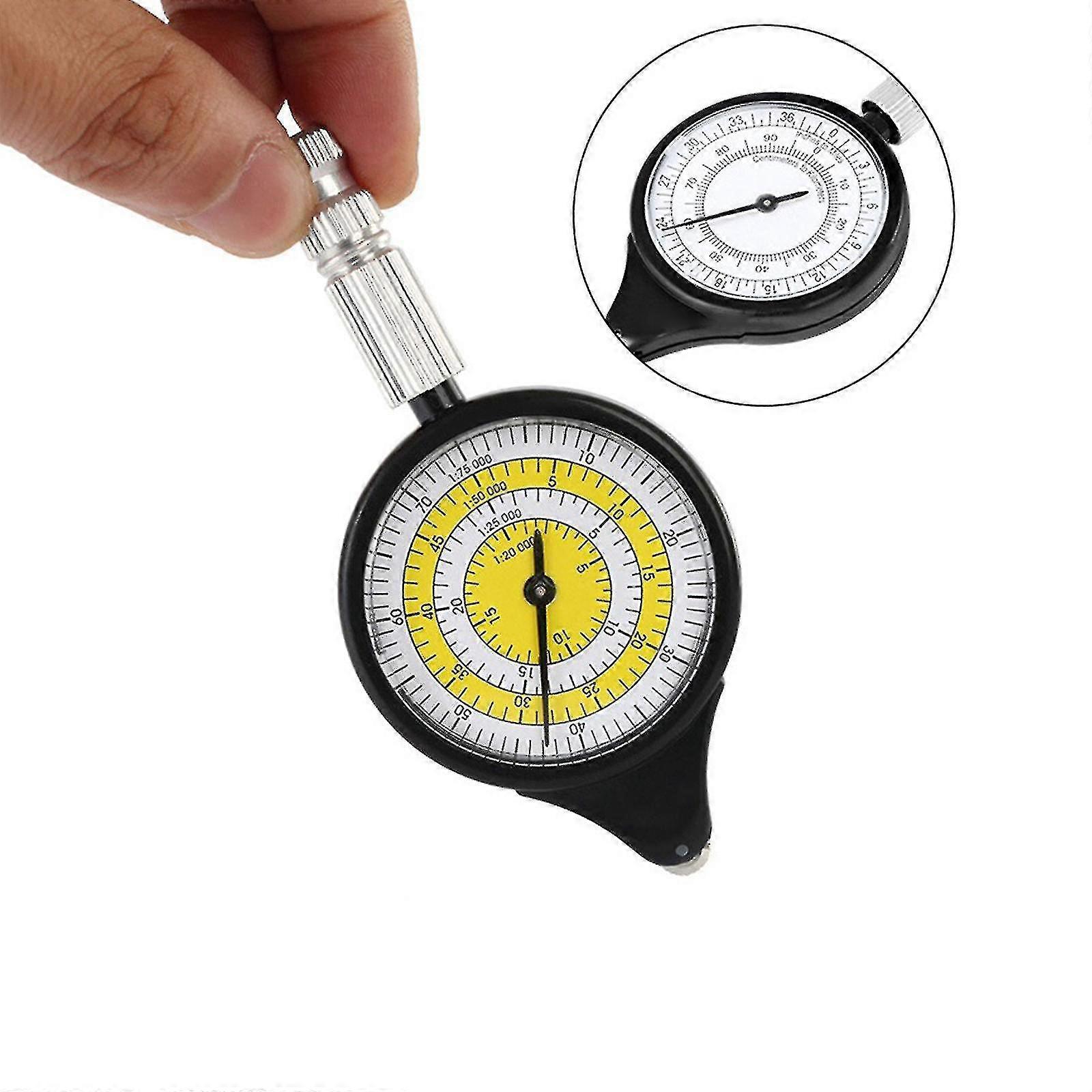 Map Rangefinder Odometer Multifunction Compass Curvimeter Map Measuring Gauge | Fruugo UK
