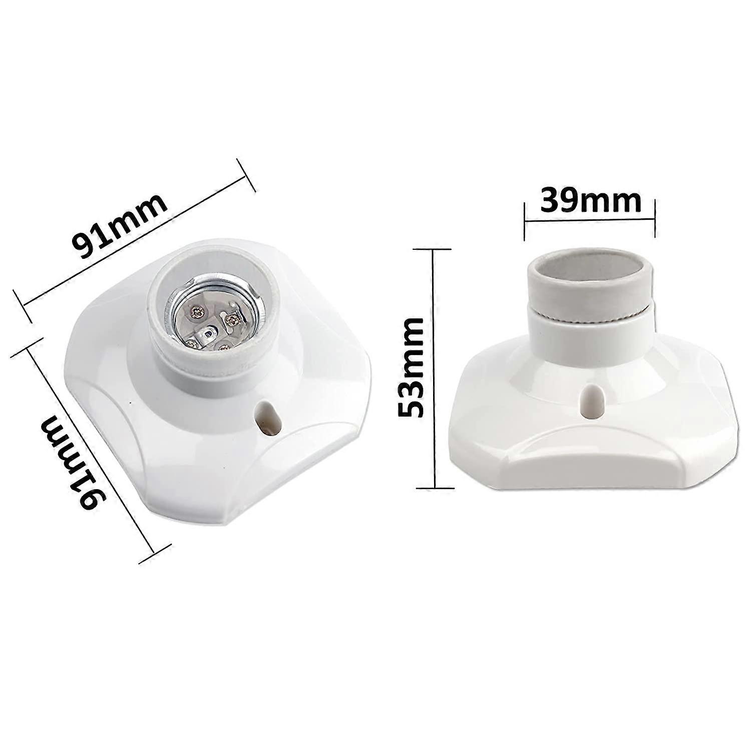 E27 Screw-in Ceiling Socket, E27 Garage Socket, AC 220-240V, LED Bulb ...