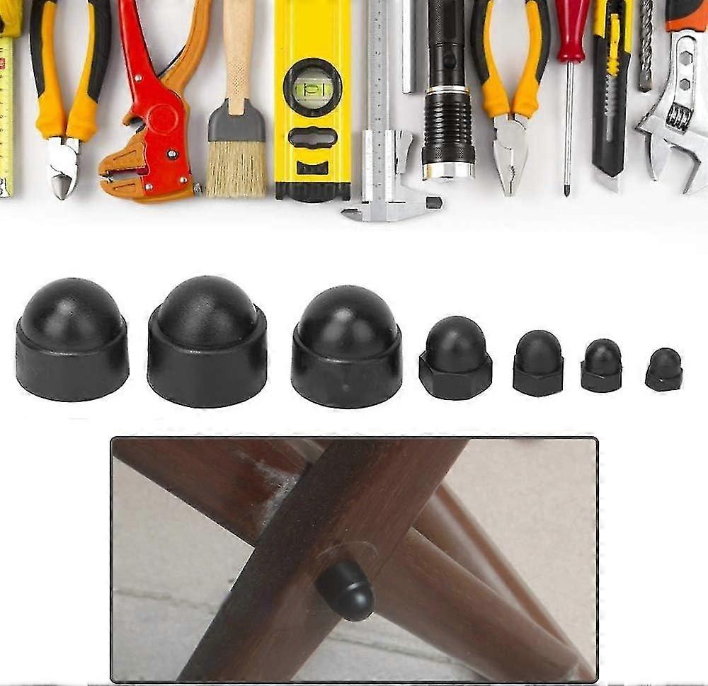 Hexagonal Screw Protection, Oi-FRIS 145 Piece Plastic Bolt Cap, Bolt ...