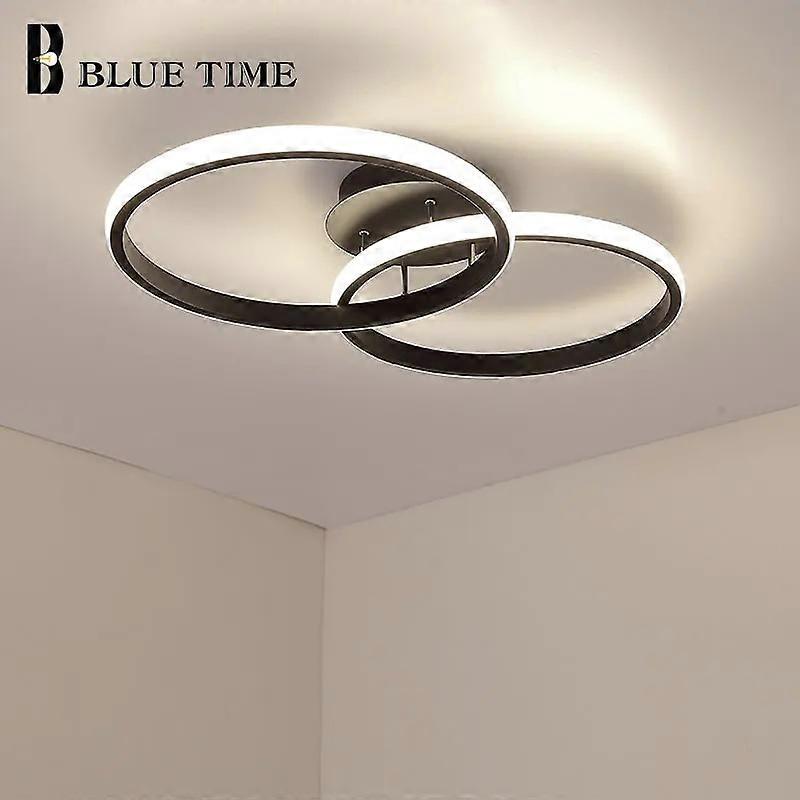 Led loftslampe Moderne loft lysekrone stue Led panel loftslamper ...