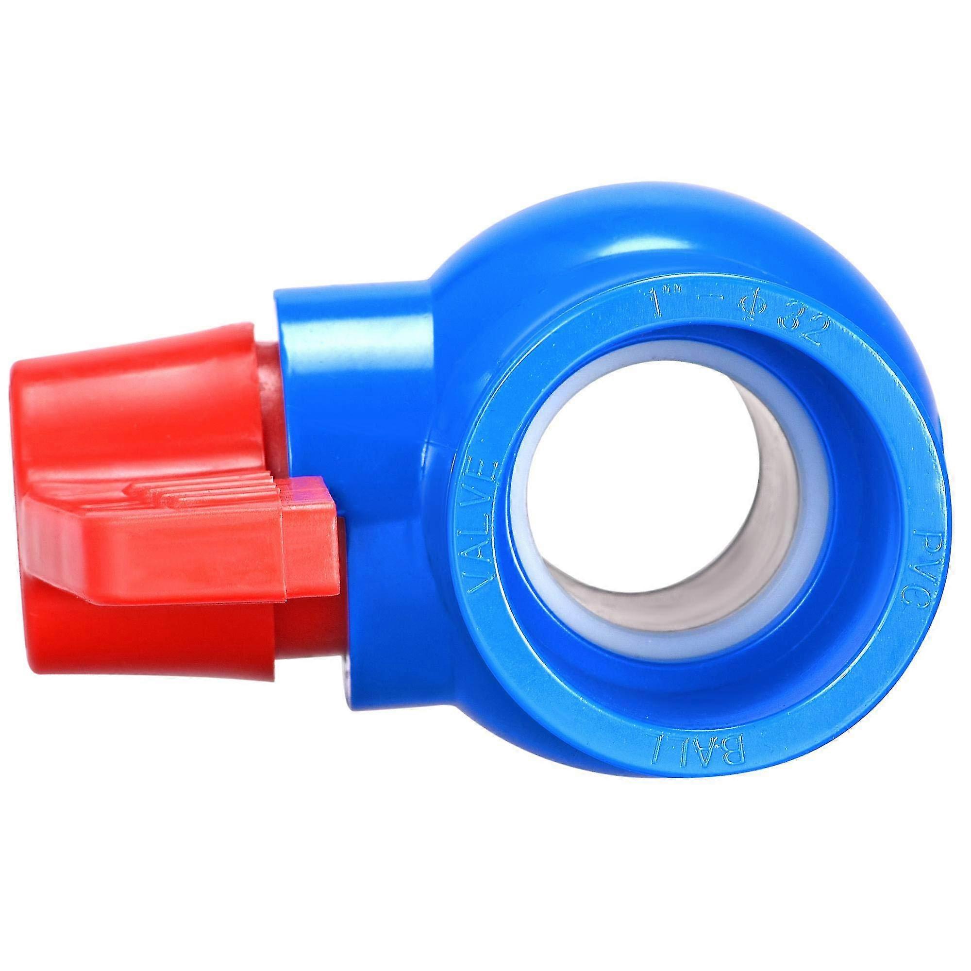 Ball Valve, 32mm ID PVC Socket End Shut Off Valve for Aquarium Setup ...