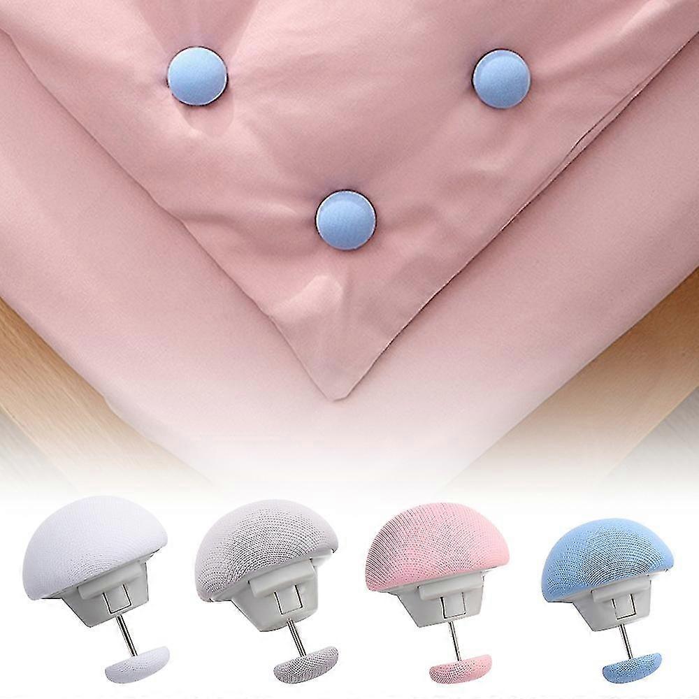 4/6pcs Covers Fastener Clip Holder Mushroom Quilt Stand Blanket Clip ...